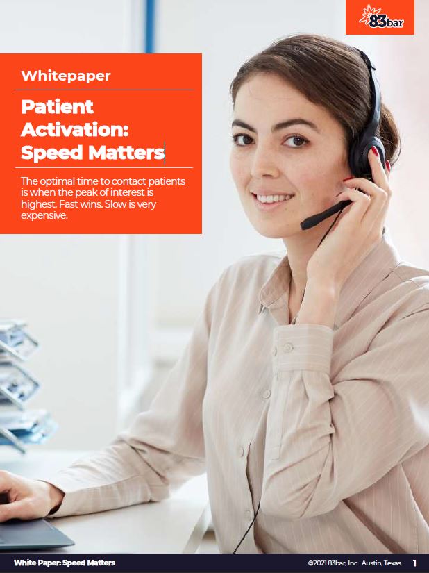 Whitepaper - Patient Activation: Speed Matters - 83bar